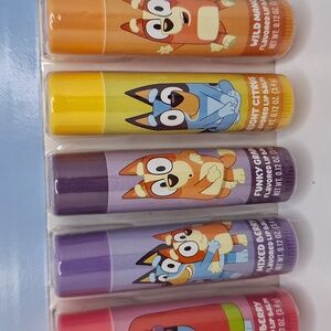 bluey | Makeup | Bluey Cartoon Lip Balm Set 8 Piece Bundle Pack Fruit ...